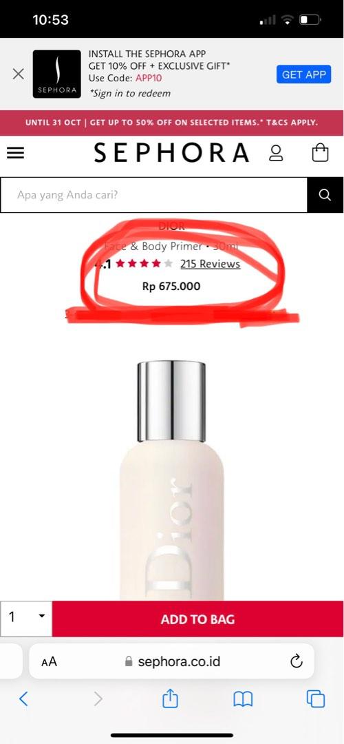 Dior backstage 001, Kesehatan & Kecantikan, Rias Wajah di Carousell