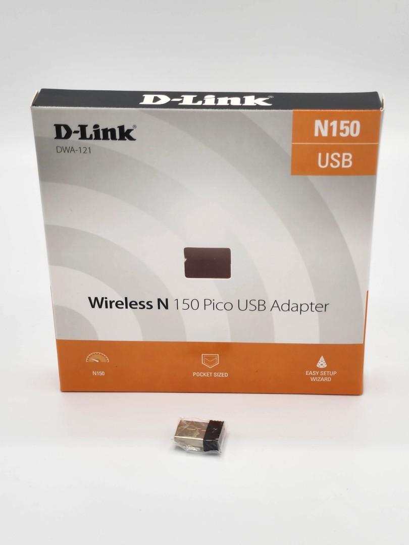 D-Link DWA-121 N150 Wireless Pico USB Adapter, Computers & Tech, Parts ...