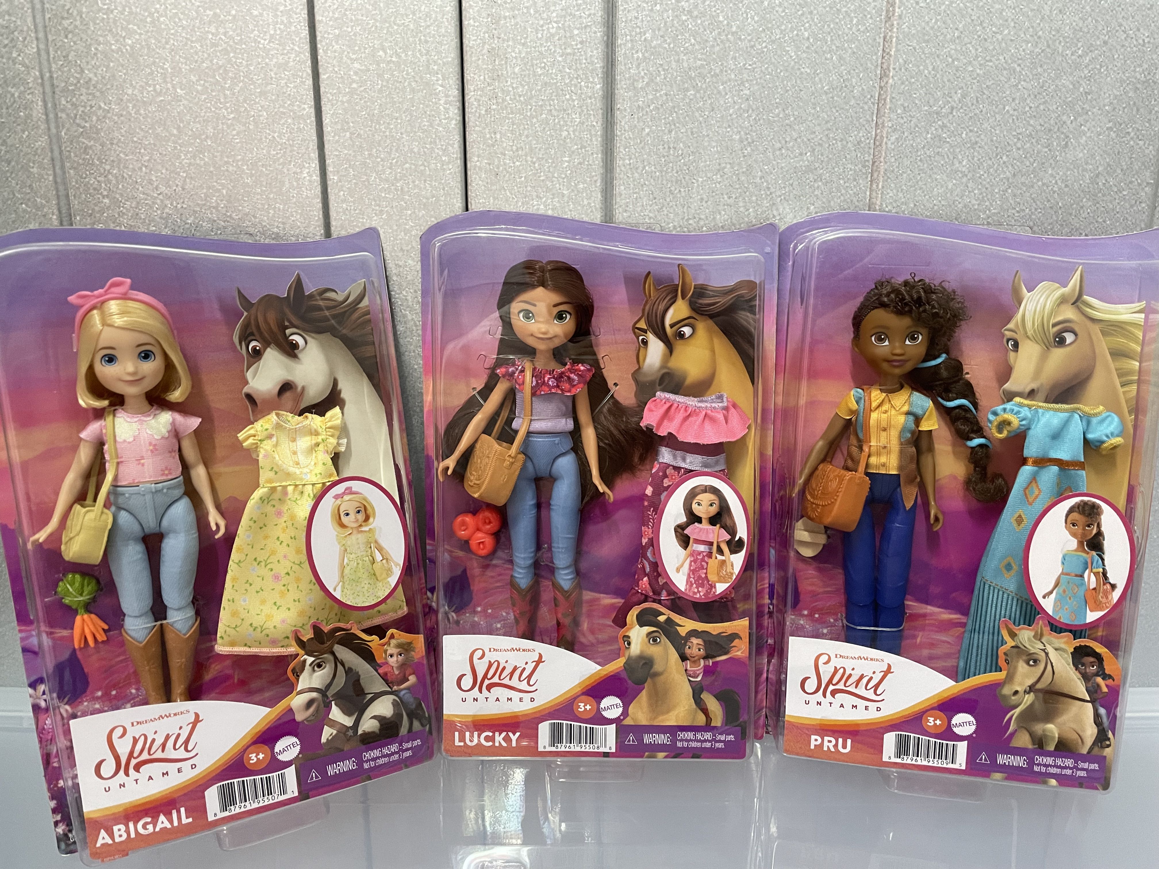DreamWorks Sprit Untamed| Abigail| Lucky| Pru dolls on Carousell