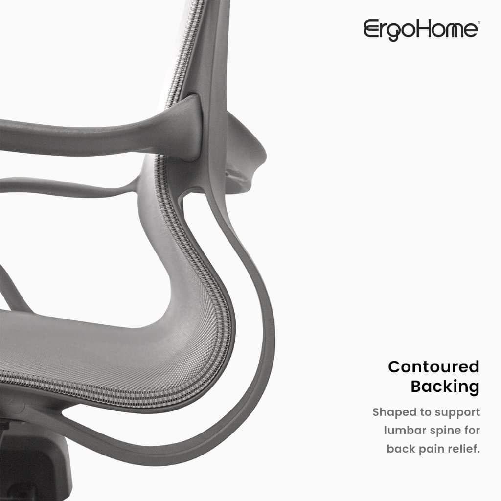 Ergo Flow Ergonomic Office Chair, Furniture & Home Living, Office Furniture & Fixtures on Carousell