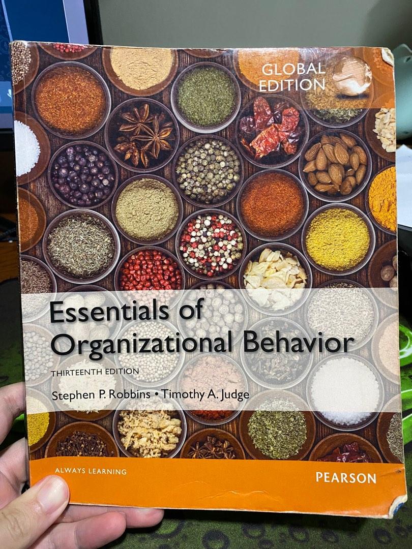 Essentials of Organizational Behaviour (Global Edition), Hobbies & Toys ...