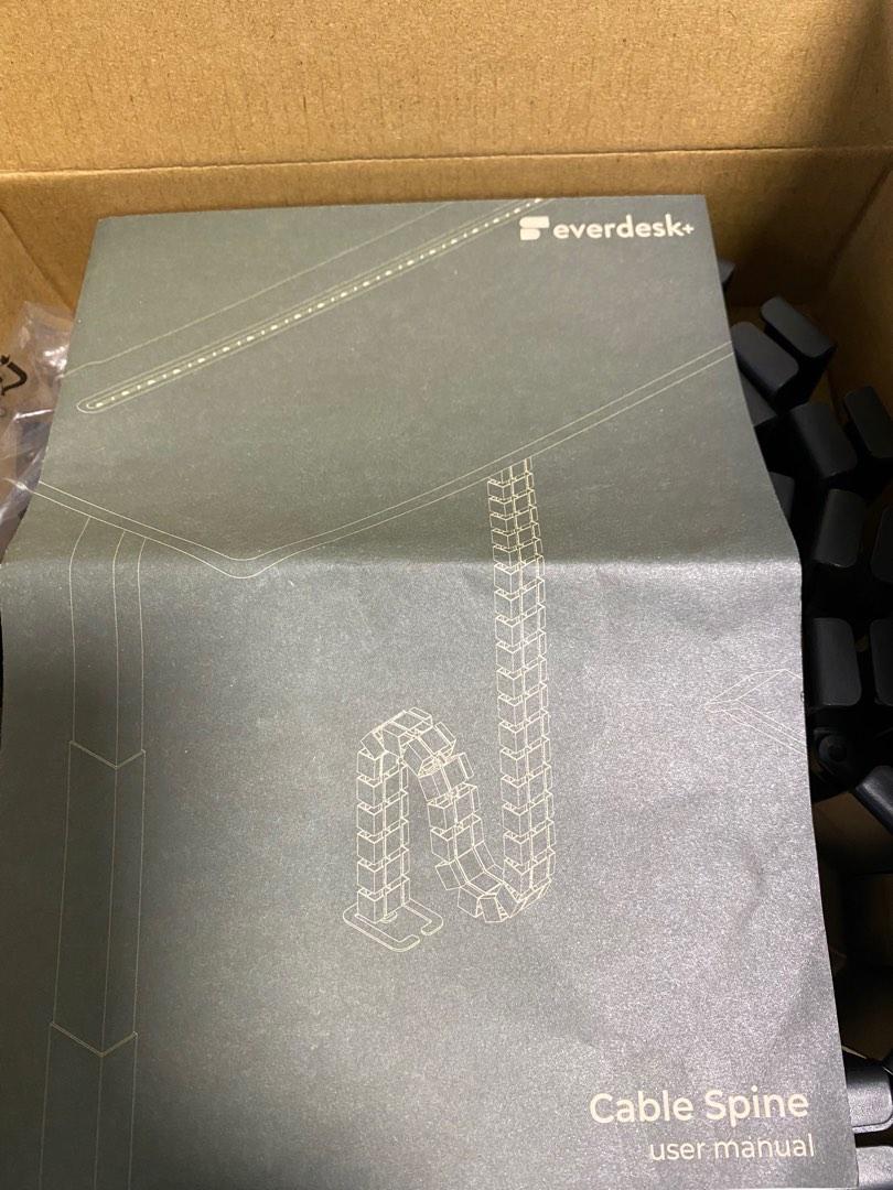 Everdesk+ CABLE SPINE, Computers & Tech, Parts & Accessories, Cables ...