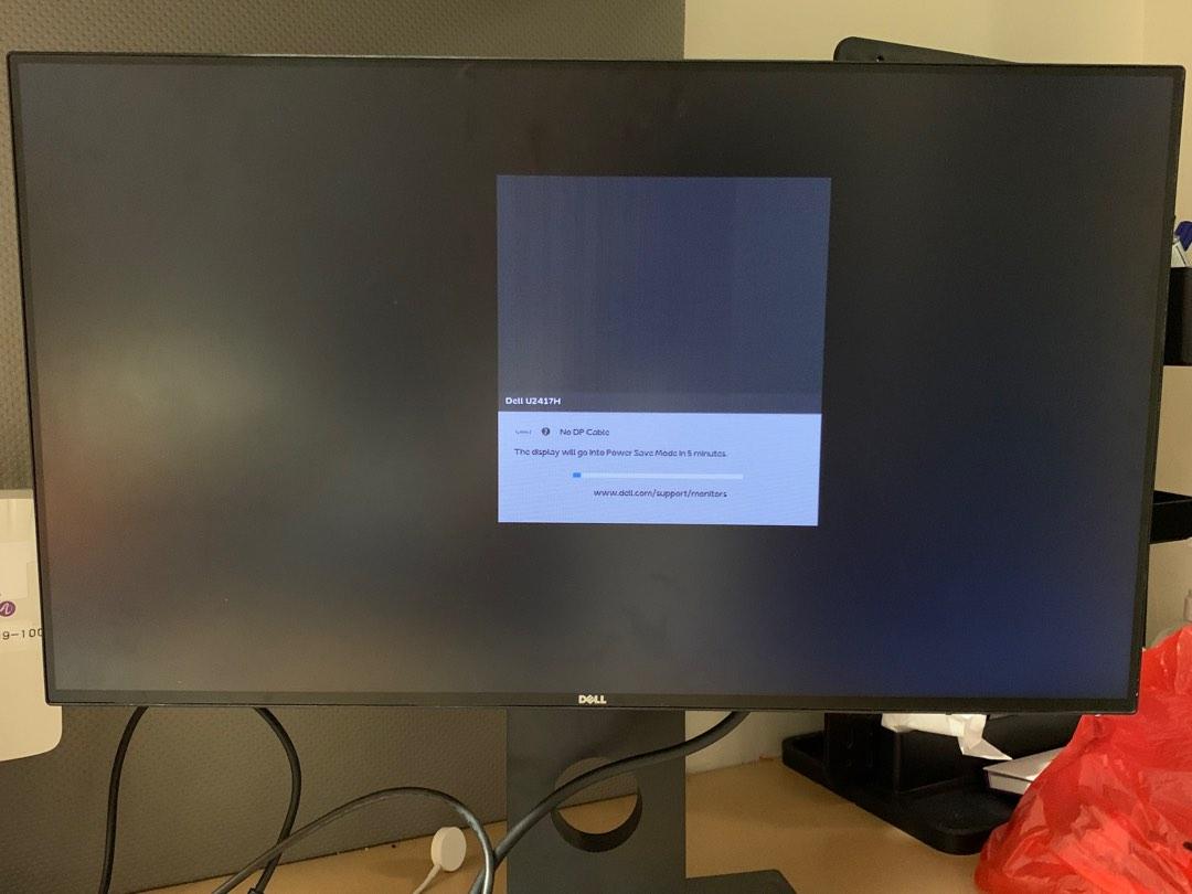 FAULTY - Dell Ultrasharp U2417H, Computers & Tech, Parts & Accessories, Monitor Screens on Carousell