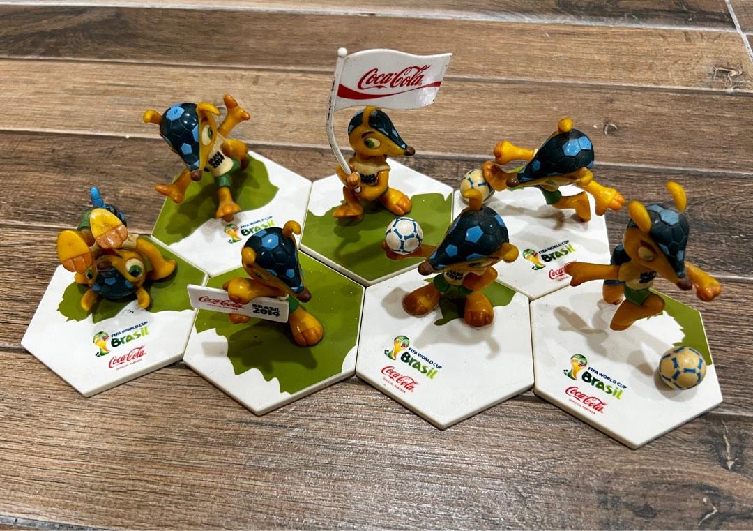 FIFA 2014 World Cup Mascot Fuleco Figurine (Limited Edition by Coca ...