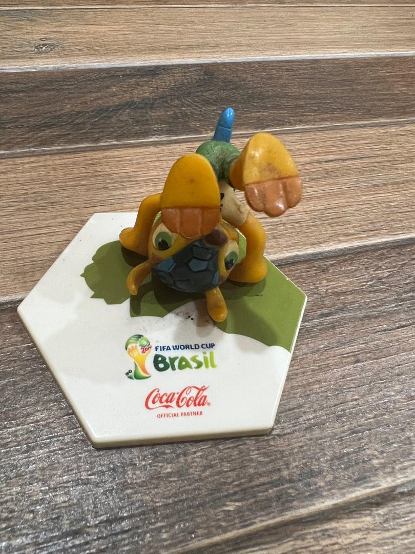 FIFA 2014 World Cup Mascot Fuleco Figurine (Limited Edition by Coca ...