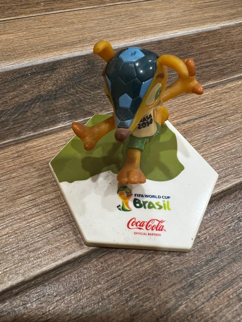 FIFA 2014 World Cup Mascot Fuleco Figurine (Limited Edition by Coca ...