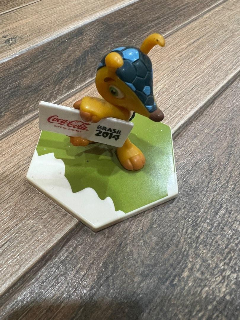 FIFA 2014 World Cup Mascot Fuleco Figurine (Limited Edition by Coca ...