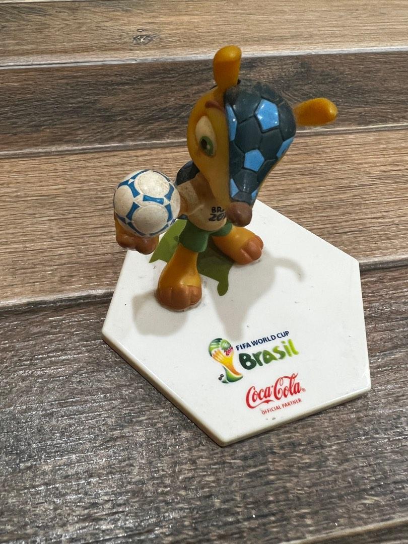 FIFA 2014 World Cup Mascot Fuleco Figurine (Limited Edition by Coca ...