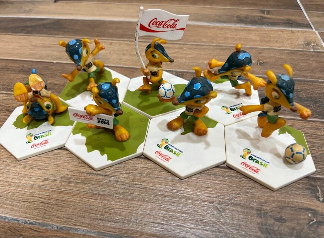 FIFA 2014 World Cup Mascot Fuleco Figurine (Limited Edition by Coca ...