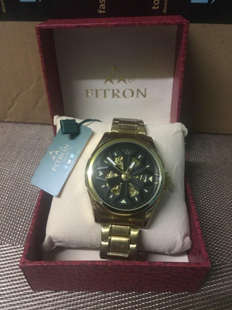 FITRON Automatic Stainless Gold, Men's Fashion, Watches & Accessories ...