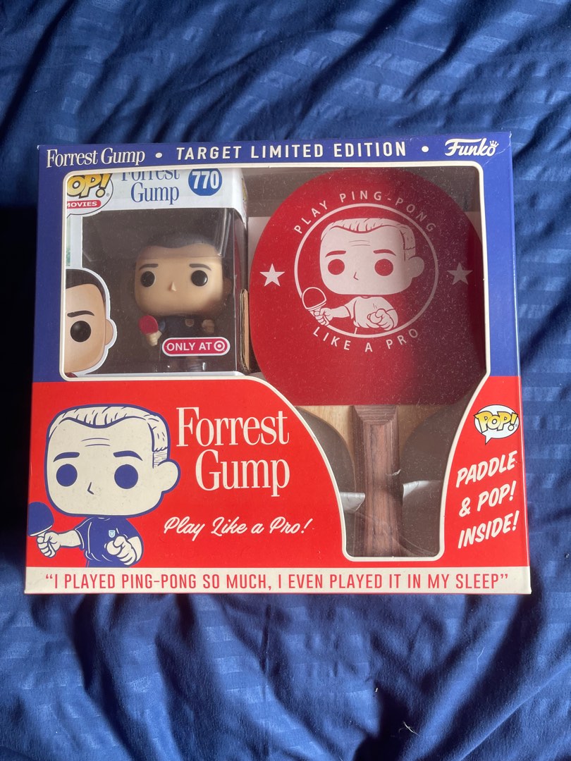 Funko Pop! Movies: Forrest Gump Ping Pong (Target Exclusive) w/ paddle ...