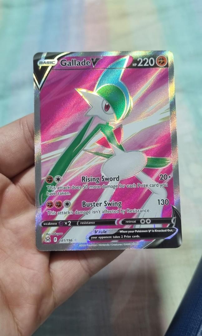 Gallade FA| Pokemon SR | Full Art| Pokemon Full Art | Pokemon Card| LOR ...