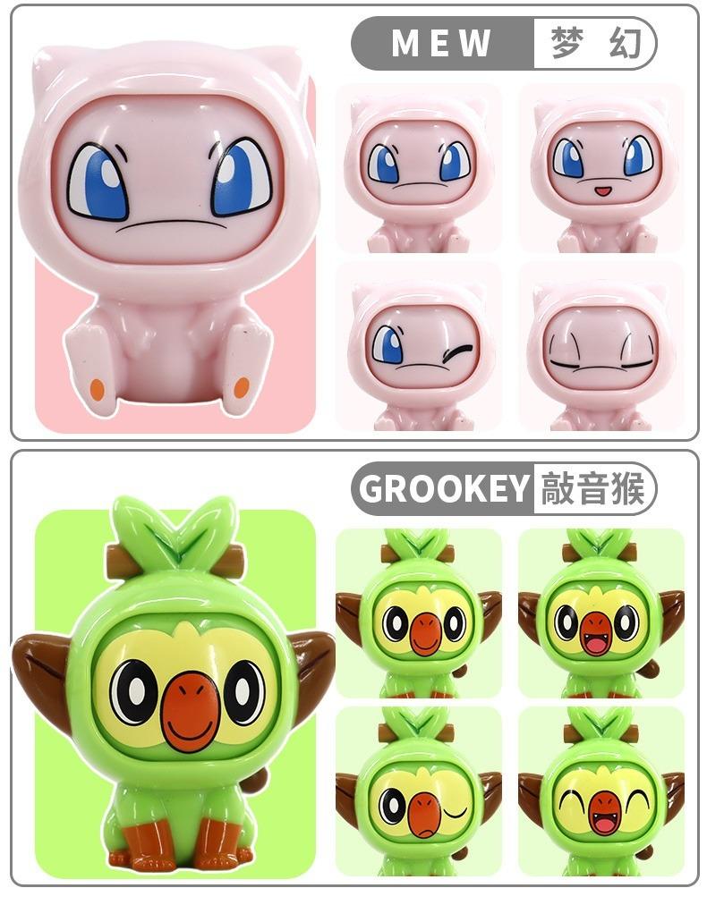 Genuine Authorise License Pokemon Swap Face Pikachu,Scorbunny,Gengar ...