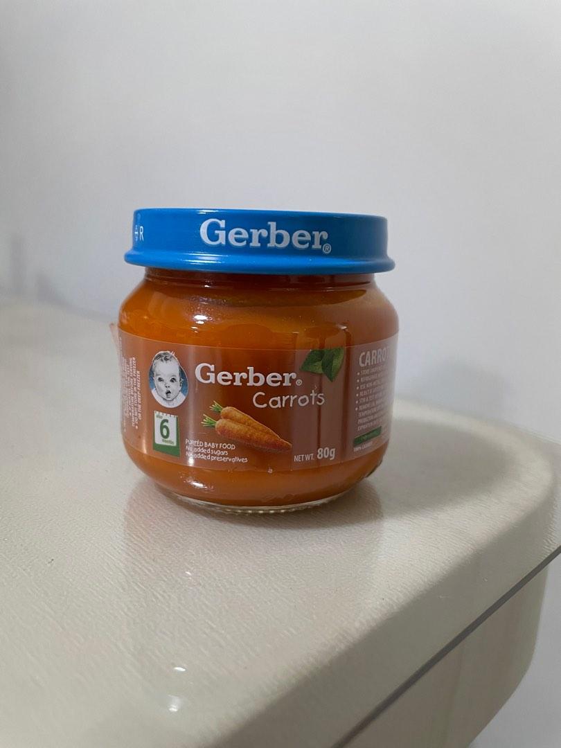 Gerber Carrots Puree - Exp 04/2023, Babies & Kids, Nursing & Feeding ...