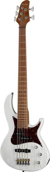 Harley Benton JP-55OP White 5 string bass guitar, Hobbies & Toys, Music ...