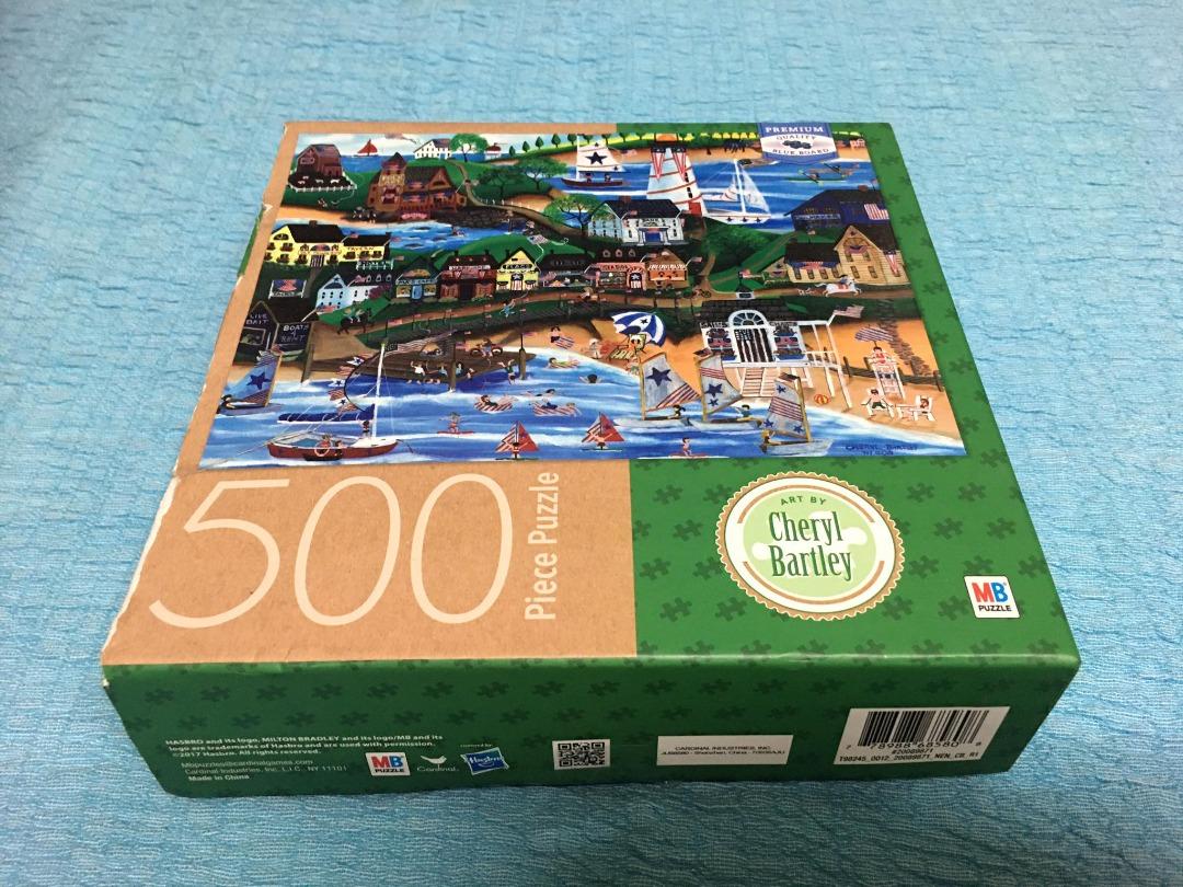 Hasbro, MB Puzzle - Old New England Seaside 4th of July, Hobbies & Toys ...