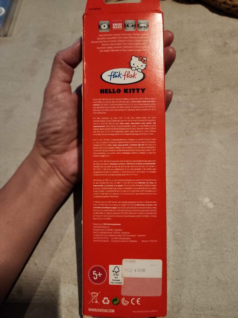 Hello Kitty Swatch Watch kids, Women's Fashion, Watches & Accessories ...