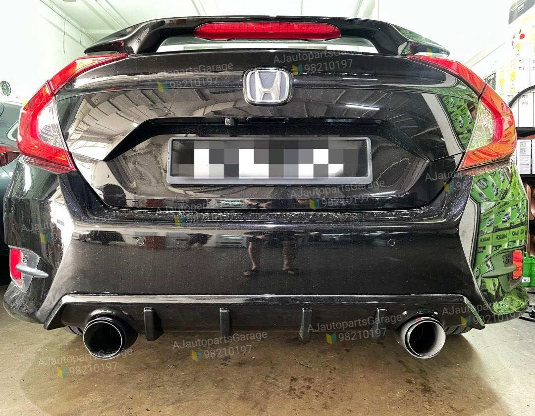Honda Civic FC Rear Diffuser, Car Accessories, Accessories on Carousell