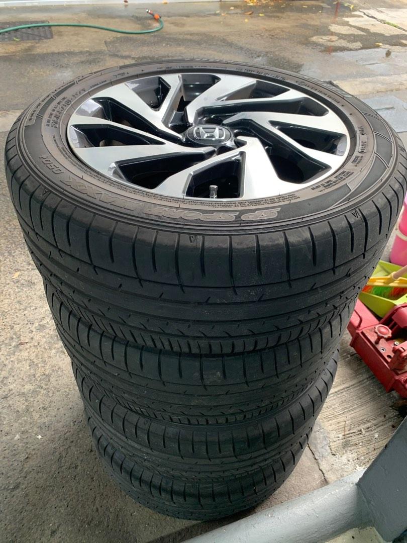 Honda Civic FC 16 inch STOCK rims x4 PCs with tyre cash and carry , Car ...