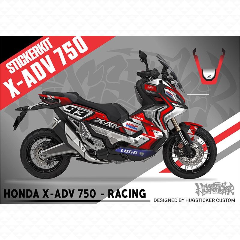 X ADV 750 RACING Decals HONDA HUGSTICKER Sticker Kit High Quality Bike ...