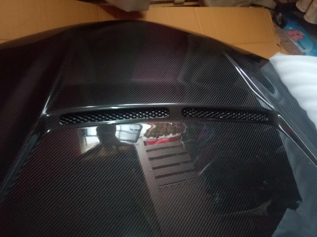 Hood bonnet yaris vios 2019 gen4 Nsp151 carbon fiber akana thai, Auto ...