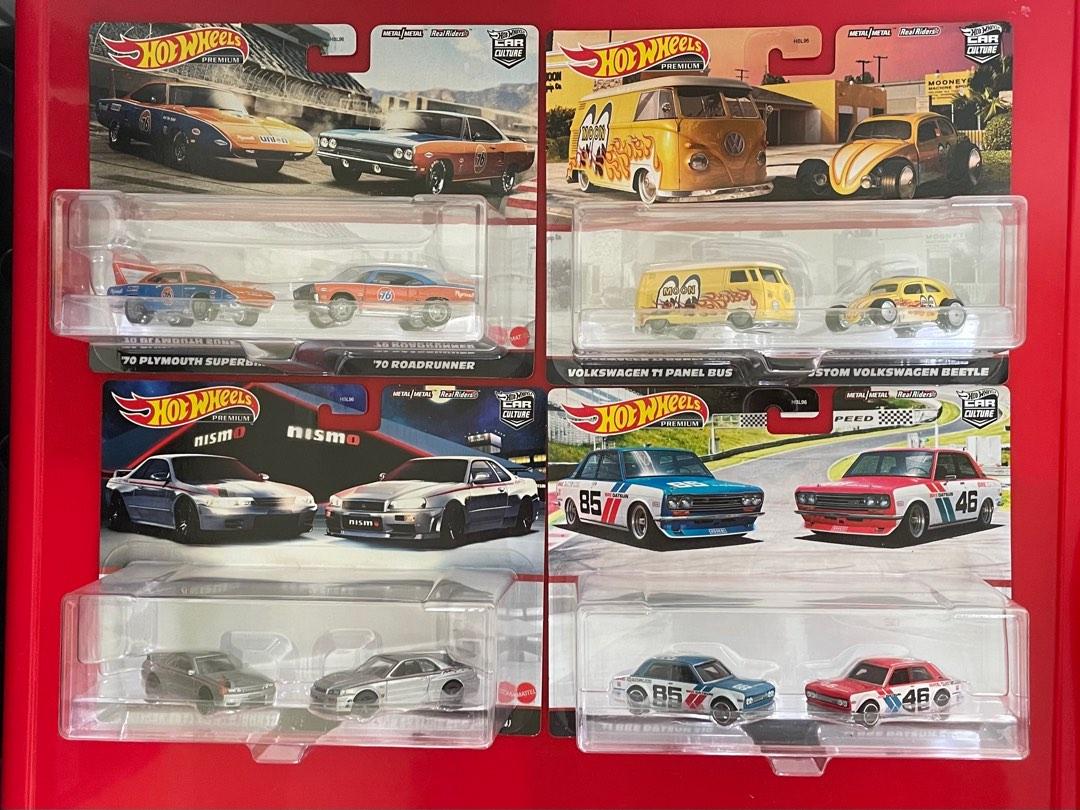 Hot Wheels 2 Pack Car Culture, Hobbies & Toys, Toys & Games on Carousell