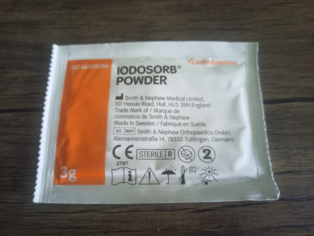 Iodosorb power, dry iodine powder, Health & Nutrition, Medical Supplies ...