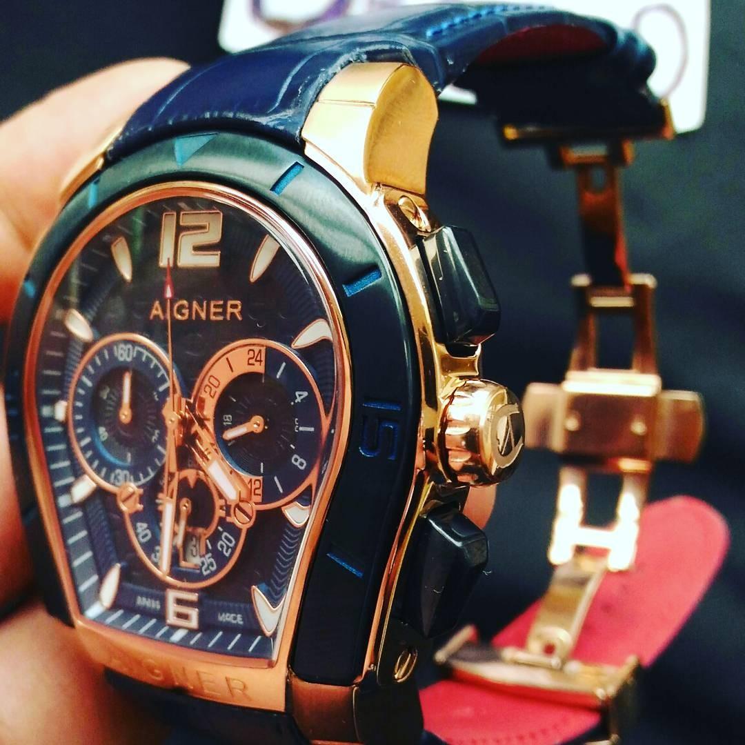 Jam Tangan Aigner Palermo, Fesyen Pria, Jam Tangan di Carousell