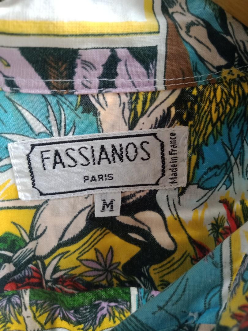 Kemeja pantai fassianos Made in france, Fesyen Pria, Pakaian , Atasan ...