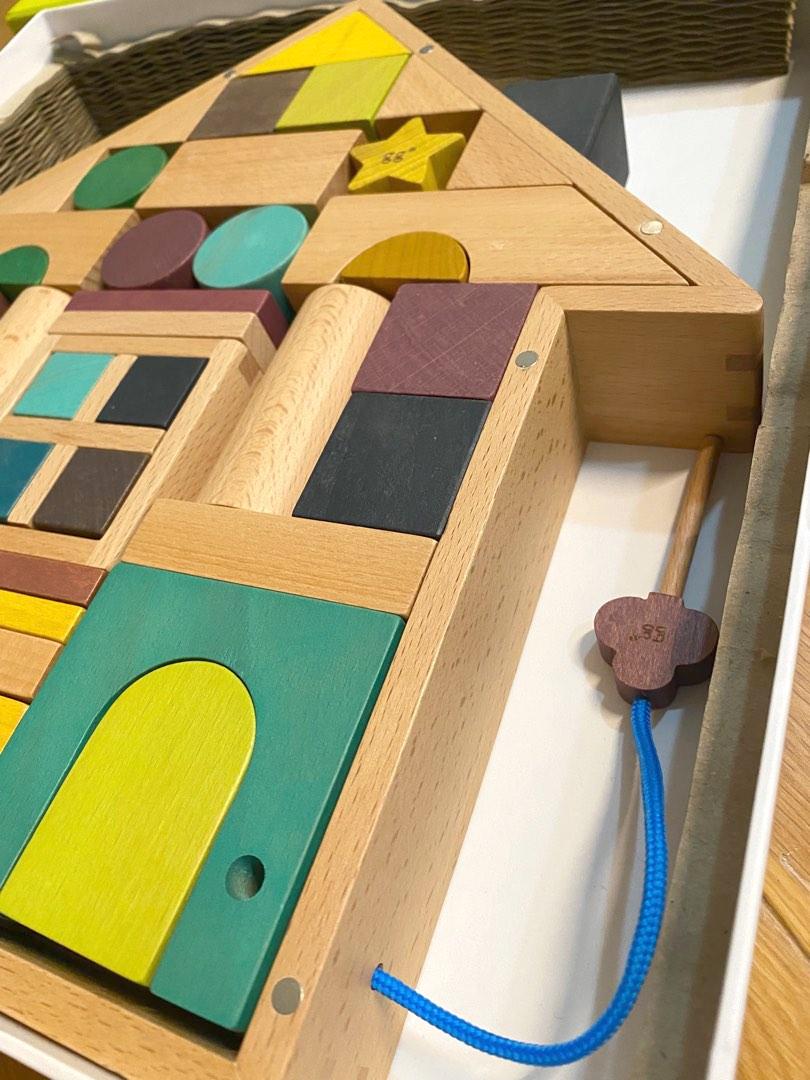Kiko+ & gg* Tsumiki Building Blocks Wooden House, Hobbies & Toys, Toys ...
