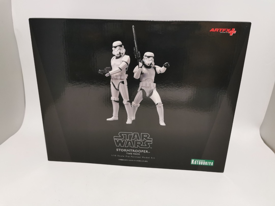Kotobukiya STAR WARS ARTFX Stormtrooper 2 pack 1/10 scale figure Statue ...