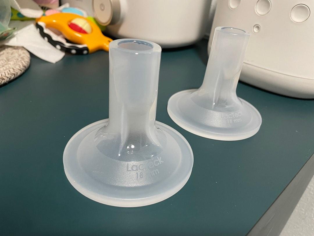 Lacteck 4th gen babymotion flange 18mm 1 pair, Babies & Kids, Nursing ...