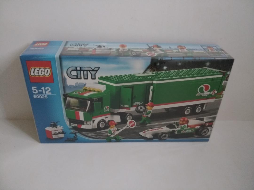 LEGO 60025 City Grand Prix Truck 格蘭披治卡車, 興趣及遊戲, 玩具 & 遊戲類 - Carousell