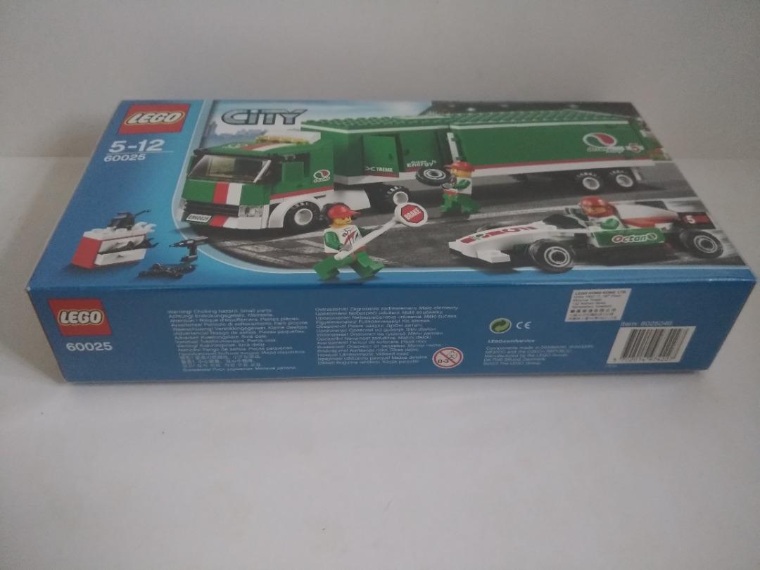 LEGO 60025 City Grand Prix Truck 格蘭披治卡車, 興趣及遊戲, 玩具 & 遊戲類 - Carousell