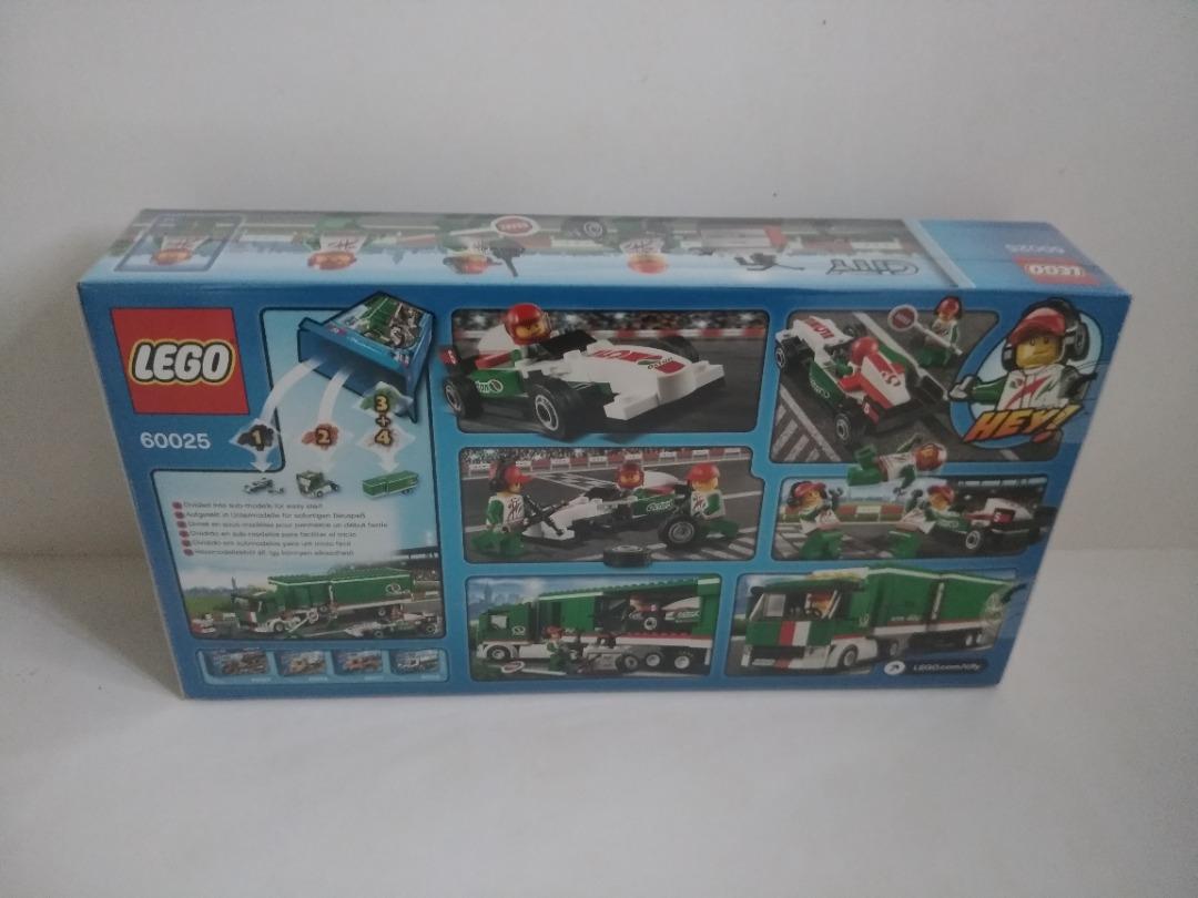 LEGO 60025 City Grand Prix Truck 格蘭披治卡車, 興趣及遊戲, 玩具 & 遊戲類 - Carousell