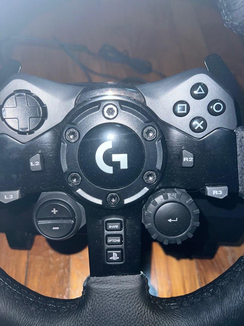 Logitech steering wheel set, Video Gaming, Gaming Accessories ...