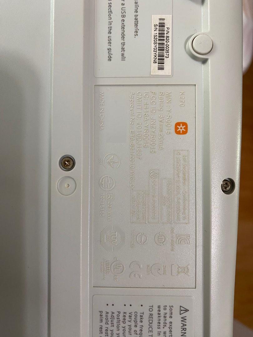 Logitech wireless keyboard and mouse, Computers & Tech, Parts ...