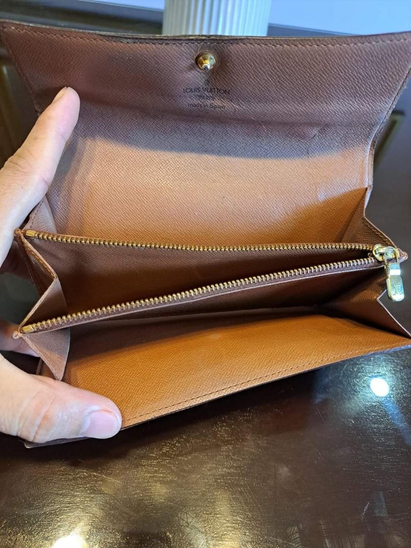 Louis Vuitton Momogram Long Wallet, Luxury, Bags & Wallets on Carousell