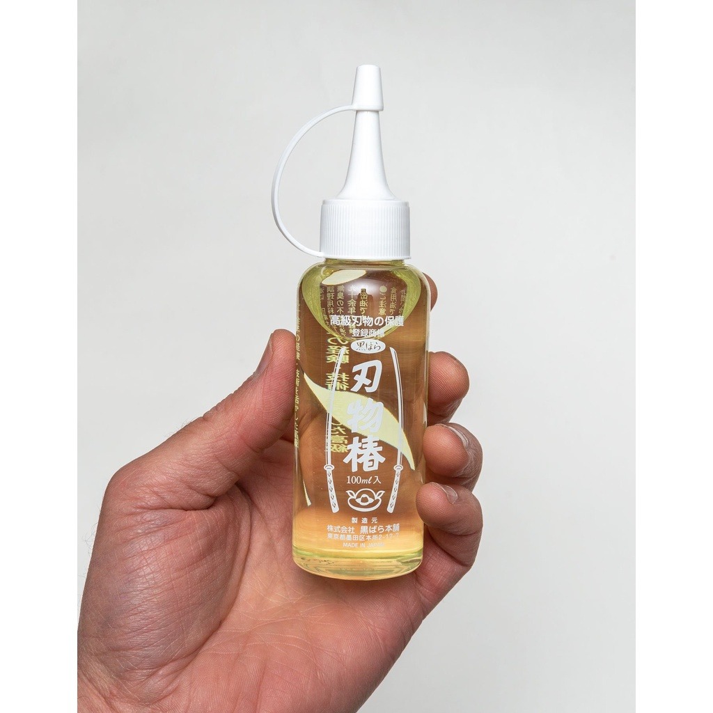 Made in Japan Kanetsune Seki Tsubaki Oil for all your steel sword and ...