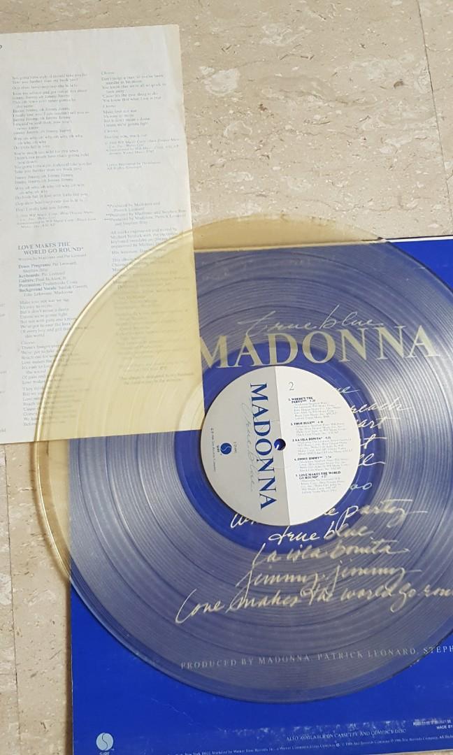 Rare .. Madonna lp vinyl record, Hobbies & Toys, Music & Media, Vinyls on Carousell