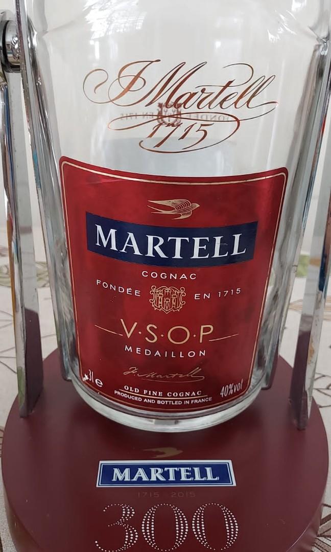 MARTELL VSOP 3L Empty Bottle, Food & Drinks, Beverages on Carousell