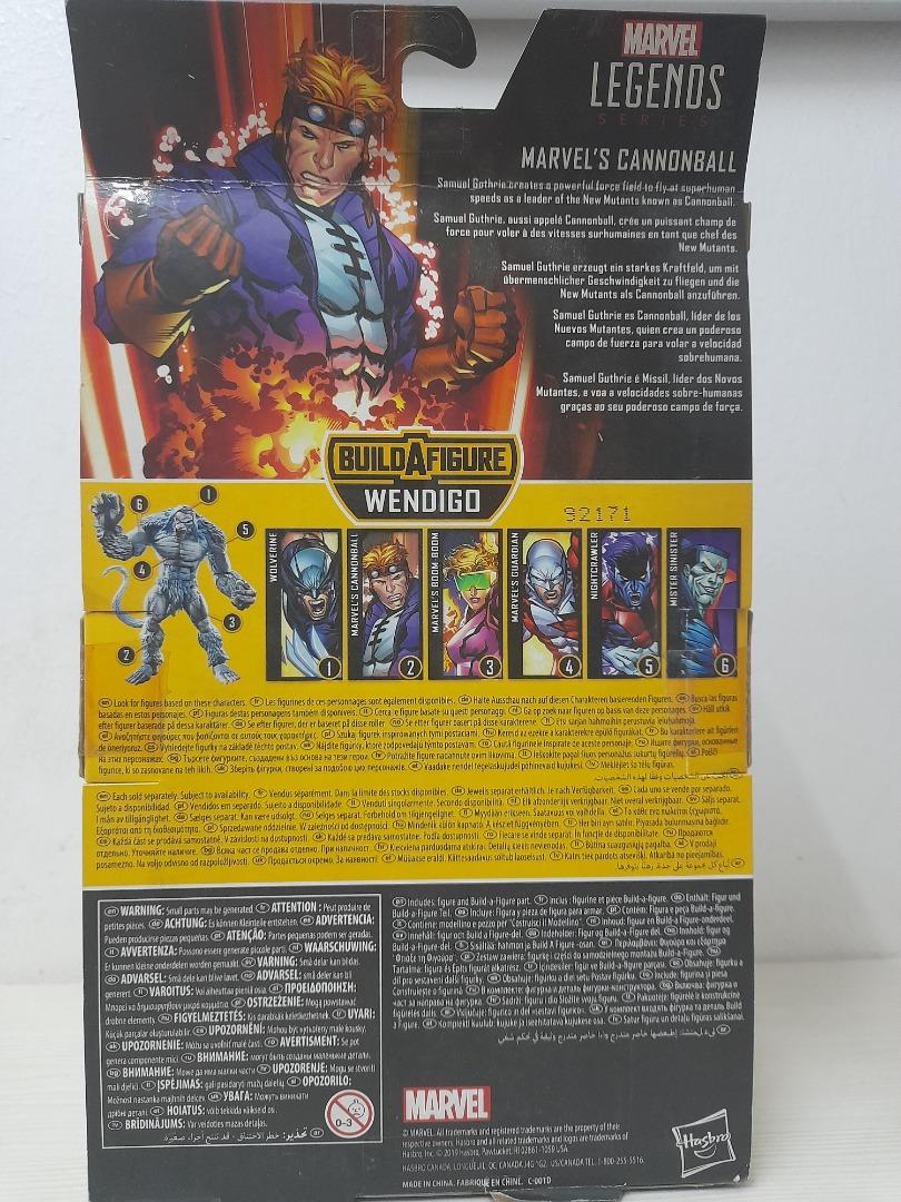 Marvel Legends Magik Cannonnball Sunspot X Men New Mutants Hobbies