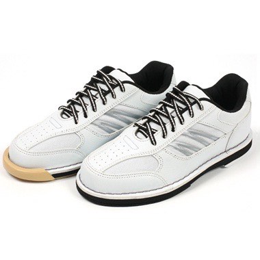 Max Rise T-1 White Bowling Shoes Replaceable Slide Sole and Heel ...