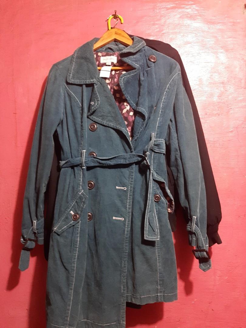 MERONA KULDUROY TRENCH COAT, Women's Fashion, Coats, Jackets and ...