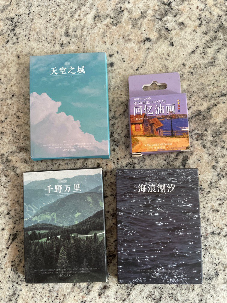 Mo Card Stickers, Hobbies & Toys, Stationery & Craft, Craft Supplies ...