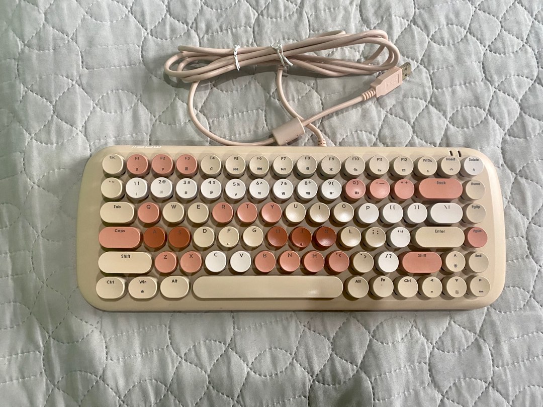 Mofii Wired Mechanical Keyboard - Milk Tea, Computers & Tech, Parts ...