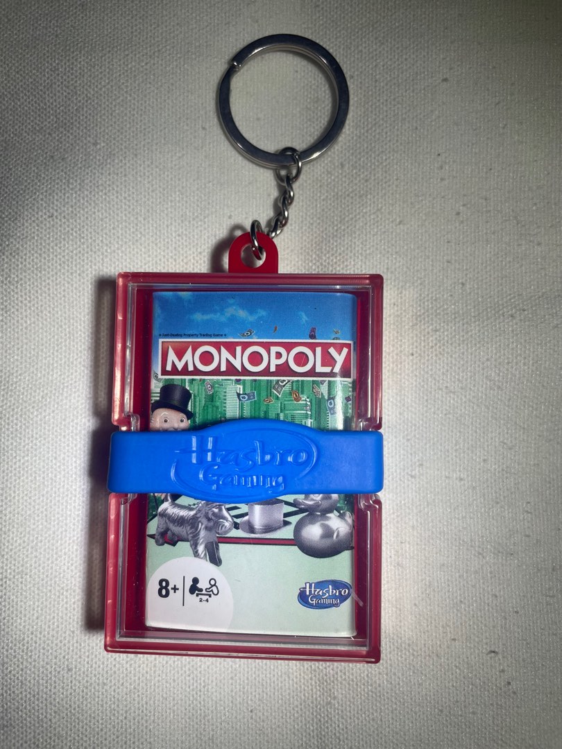 Monopoly game keychain, Hobbies & Toys, Toys & Games on Carousell