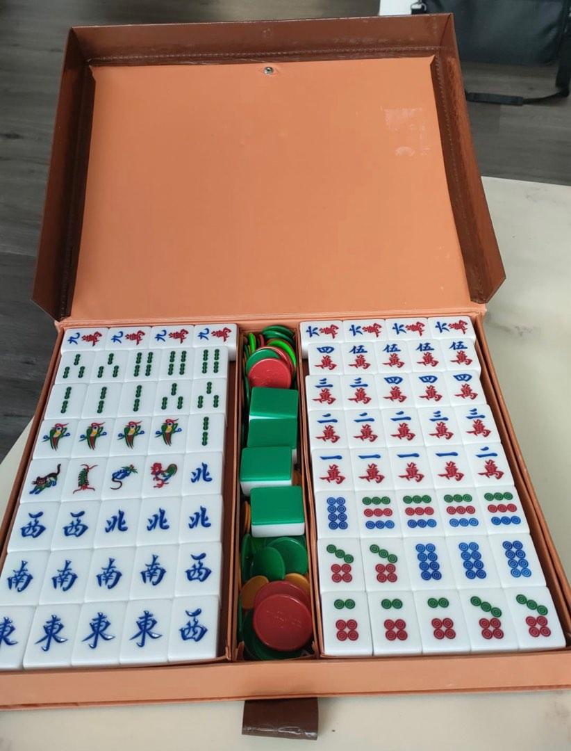 MUST BUY! Mahjong Set with Table 2in1, Hobbies & Toys, Toys & Games on ...