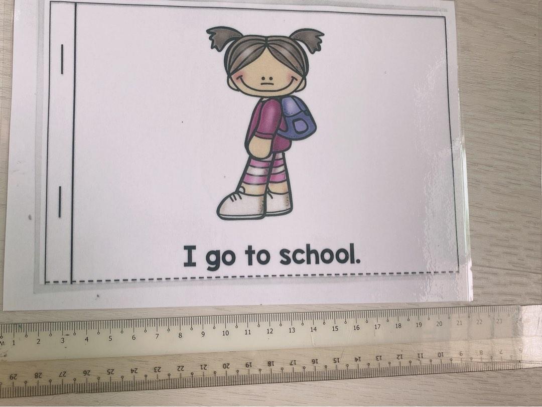 Pecs picture My day picture card with laminated visuals , Hobbies ...