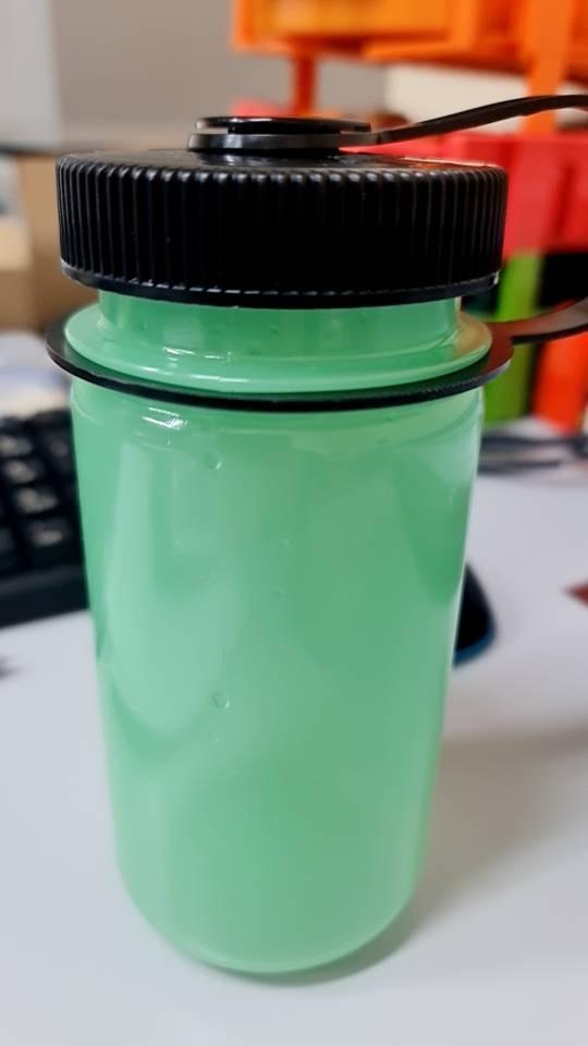 Nalgene Mini-Grip 420ml Water Bottle - Blue, Green, Glow in Dark and ...
